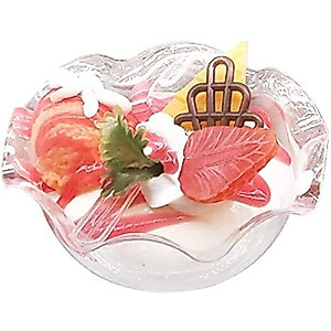 Qixivcom 50 Pack 4 Oz Flower Shaped Plastic Ice Cream Dessert Bowls Dessert Cup Disposable Sundae Bowl Parfait Snack Salad Bowls Tasting Sample Cup Appetizer Serving Bowl for Party Wedding Favor