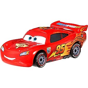 Disney Pixar Cars Lightning McQueen with Racing Wheels