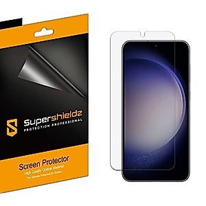 Supershieldz (3 Pack) Designed for Samsung (Galaxy S23 Plus 5G) Screen Protector, High Definition Clear Shield (PET)