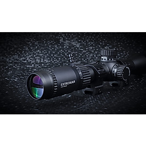 Viiko Long Eye Relief Scope 1.5-7x42 Half Mildot Illuminated Reticle 7.8’ Eye Relief Fits Mosin 1891/30 M39 M44 Huge Eye Box Switch Viewer