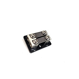 KnuKonceptz Bassik 4 and 8 Gauge 2 Way Fuse Distribution Block w/Ground Links