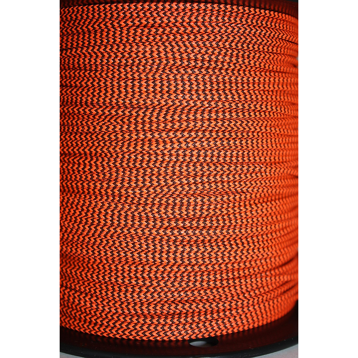 60X Custom Strings Flo Orange & Black Speckled BCY #24 D Loop Rope Release Material 25'