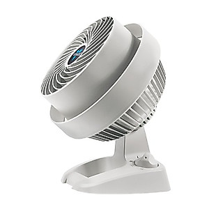Vornado 560 Whole Room Air Circulator with 4 speeds, 560-Medium, White & 530 Compact Whole Room Air Circulator Fan, White