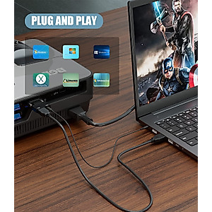 BERLAT HDMI to VGA Adapter Converter, Audio Output Computer Set-top Box Connector Dongle for Laptop, PC, Monitor, Projector, HDTV, Chromebook, Roku, Xbox -3.5mm Stereo Cable Included