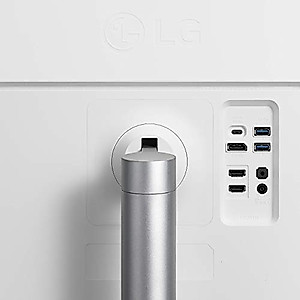 LG 27UL850-W 27 Inch UHD (3840 x 2160) IPS Display with VESA DisplayHDR 400 and USB Type-C Connectivity (Renewed)