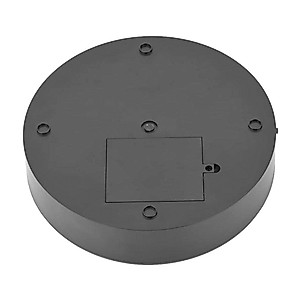 Mirror Surface 360°Rotating Mirrored Display Stand Turntable Show Case for Display Jewelry, Watch, Digital Product,3D and Collectibles 1.5~2KG Load Bearing