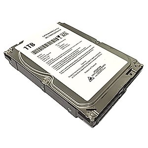 White Label WL 1TB 64MB Cache 5900RPM SATA III (6.0Gb/s) (Quiet & Heavy Duty) Internal Desktop 3.5" Hard Drive (PC,CCTV DVR) - w/ 1 Year Warranty