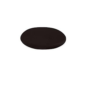 Oleewel Memory 13 inch Foam Seat Cushion Anti-Slip Soft Round Stool Cushion Chair Pad Black