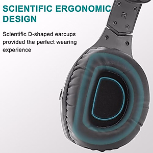 WallarGe Dual Wireless Headphones for TV Watching with 5.8GHz RF Transmitter Charging Dock, Over-On Ear TV Headphones Wireless for 25Hrs Playtime and No Lip-Sync Delay, Plug & Play. Set of Two