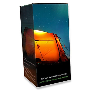 Supernova 300 Lumens Ultra Bright LED Camping and Emergency Lantern