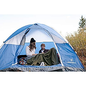 Stansport Wool Blend Camp Blankets - O.D. Green (1244)