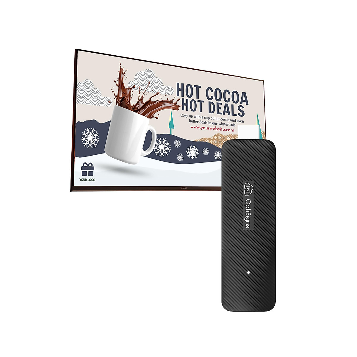 OptiSigns Android Stick Digital Signage Player