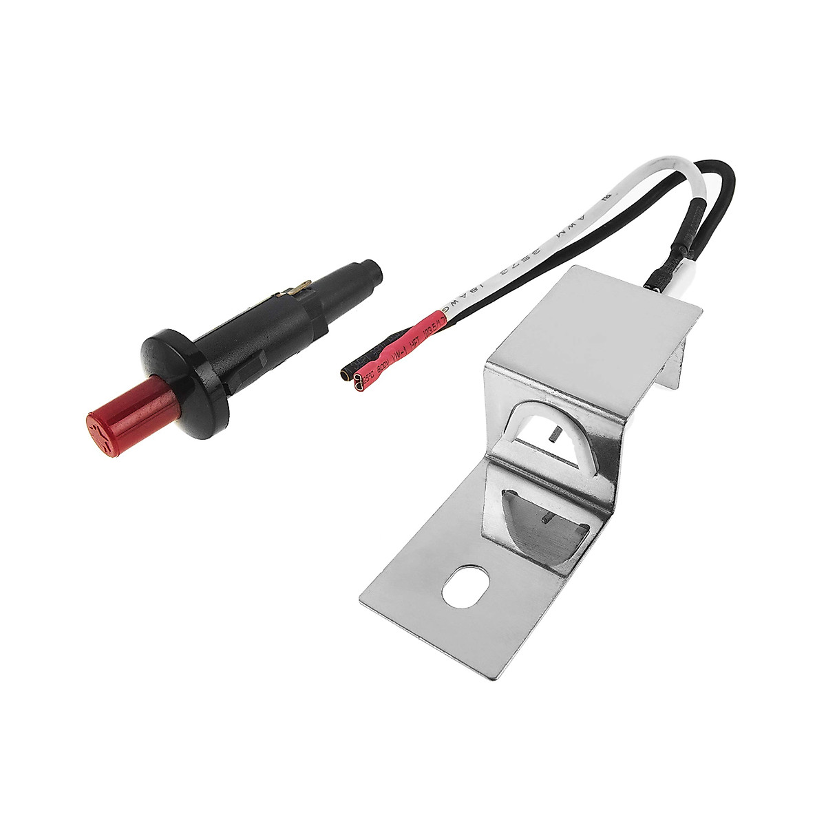 80462 Gas Grill Replacement Ignitor Kit for Weber Q100 Q200 Gas Grills, Push Button Ignitor fire Starter