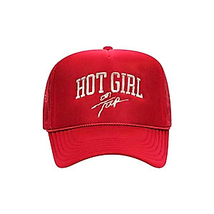 Megan Thee Stallion Merch Hot Girl Summer Tour Hat Red