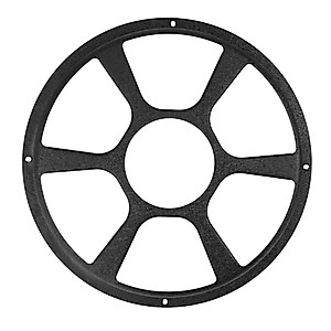 X AUTOHAUX Universal 12 Inch Black Car Audio Speaker Hollow Mesh Sub Woofer Subwoofer Grill Cover Protector