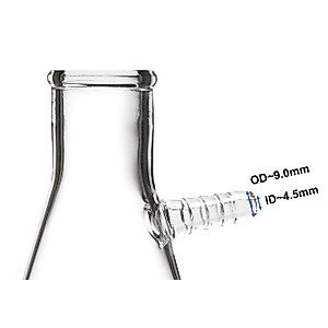 Glass Filtering Flask with Upper Tubulation, 2000ml