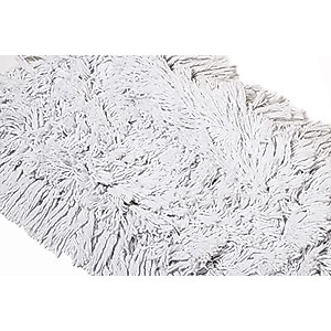 Tidy Tools Commercial Dust Mop Replacement Head – 36 x 5 In. Cotton Reusable Mop Head – Industrial Dust Mop Refill for Floor Cleaning & Janitorial Supplies