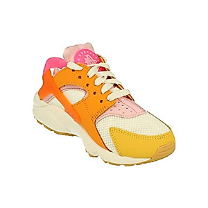 Nike Women's Air Huarache Summit White/Hyper Pink-Solar Flare (DX2674 100) - 7