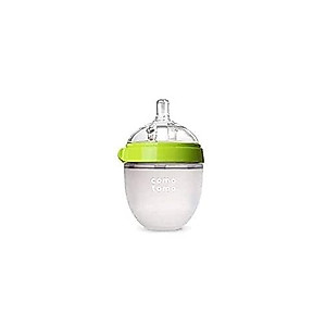Comotomo Baby Bottle, Green, 5 oz
