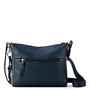 The Sak Womens Alameda Crossbody in Leather, Indigo, One Size US