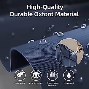 SHOWKOO Luggage Sets, Softside Lightweight Expandable Durable Suitcase with TSA Lock and Double Spinner Wheels, 3 Piece (20in24in28in, Blue)