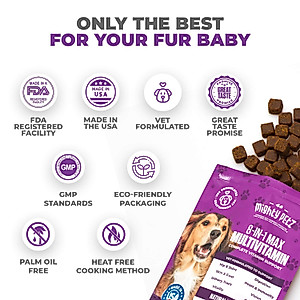 Mighty Petz MAX Dog Multivitamin MAX Hemp Glucosamine for Dogs Bundle