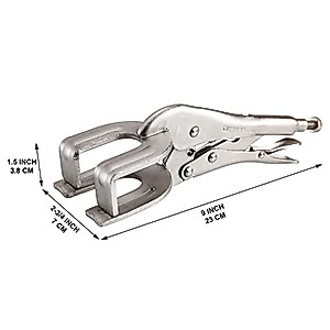 Olympia Tools 9" LOCKING PLIERS & WELDING CLAMP, 11-409