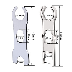 YAODHAOD Solar Panel Connector Tool Works,Disconnect Removal Solar PV Metal Spanner Wrench Crimping Tool for Solar PV System Extension Cable Kit