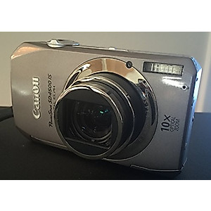 Canon PowerShot SD4500IS 10 MP Digital Camera with 10x Optical Image Stabilized Zoom and 3.0-Inch LCD, Silver