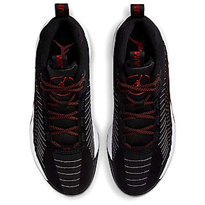 AIR JORDAN Jumpman 2021 Basketball Shoe Mens Gents Sneakers Black/Red/White UK 9 (44)