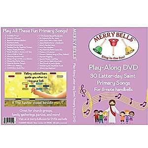 Merry Bells Latter-day Saint Primary Songs #1 Play-Along DVD for Handbells