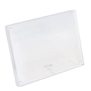 Displays2go Frameless Acrylic Frame Holds 4 x 6 Inches Photos (SMPF4060)