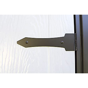 Arrow Shed Designer Metro Shed, Java/Sand, 4 x 4 ft.