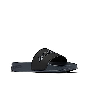Columbia Women's Tidal Ray PFG Slide, Black/Graphite, 7