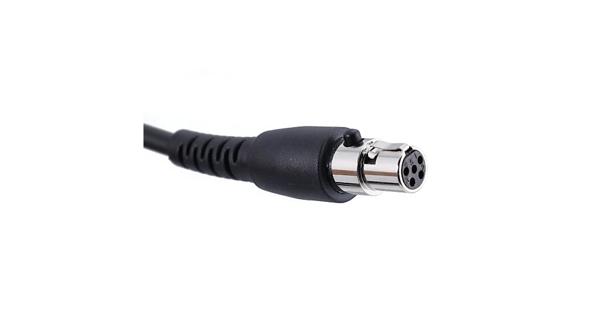 Rugged Radios CC-MOT 2-Pin to 5-Pin Coil Cord for Two-Way Radios