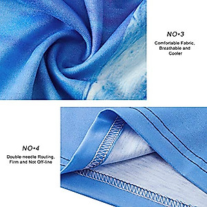 RAISEVERN Boys Girls Shark Shirts T-Shirt Students Unisex Short Sleeve Tops Casual Tees for Kids Holiday School Outfits 9-12 Years