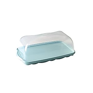 Nordic Ware Loaf Cake Keeper, Blue,12.8"L x 7.3"W x 4.6"H
