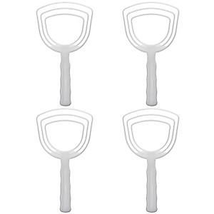 iuniq 4 Pieces Bone Ash Scraper Meat Scraper Bone Ash Bone Scraper Professional Bone Ash Scraper Meat Scraper Square