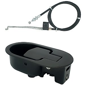 Merrian Living Metal Recliner Handle with Cable, Replacement Part for Most Brands of Sofa, Couch, Loveseat, Chair