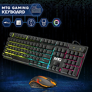 Lumos 8 Gaming Desktop PC, Intel Core i5 7th Gen, AMD RX 6400 4GB DDR6, 8GB RAM, 512GB SSD + 2TB HDD, 27 Inch 165hz Gaming Monitor, PCI-E Bluetooth | Wi-Fi, RGB Kit, Win 10 Pro (Renewed)