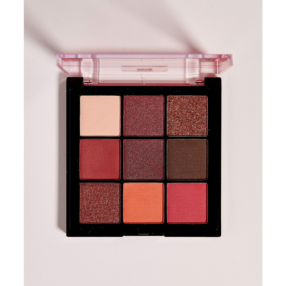 Ruby Kisses Eye Shadow Palette, 9 Shadows (1 PACK, Ruby)