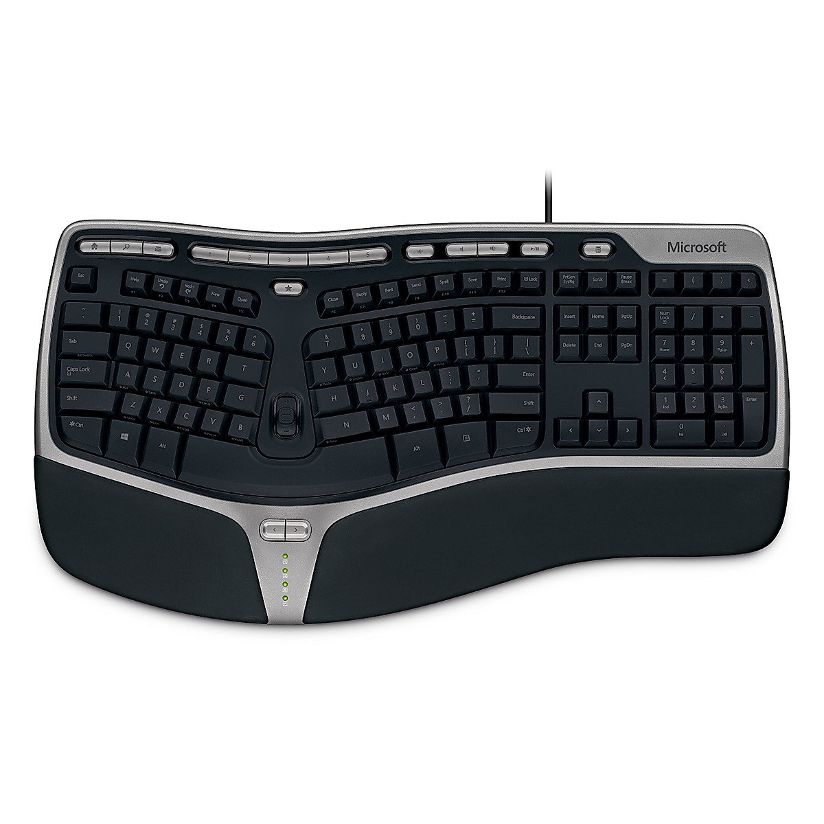 Microsoft Wired Natural Ergonomic Keyboard 4000, Retail