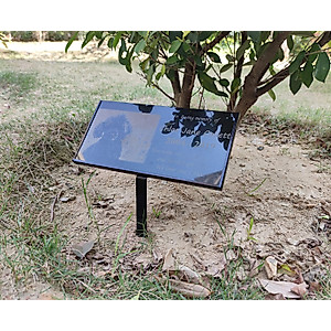 WAQL Grave Marker Stand for 6"x 12" Stones, Memorial Stones for Loved One