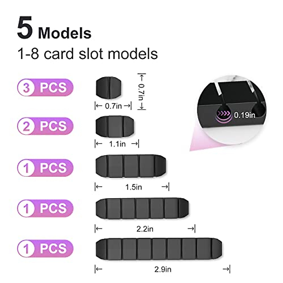 188 PCS Cable Management Kit with Cable Sleeves,Cable Holders,Zip Tie Mounts,Self Adhesive Rolls,Fastening Tapes and Cable Ties,Cord Management for Organizing Desk,TV,Car and Office