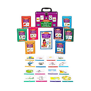 Super Duper Publications | Webber® Spanish Phonology Flash Cards (8 Total Fun Decks) | Educational Resource for Children