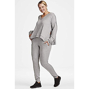 Alala Women's Wander Sweatshirt (X-Small, Grey Rib)