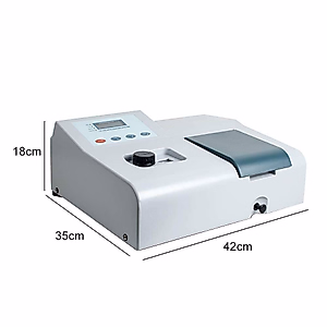 Spectrophotometer 4 LDC 721 Digital Lab Visible Wavelength Range 350-1020nm Wave Tungsten Lamp Equipment 110V Photometer USA Stock