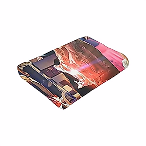 Elizabeth Olsen Wanda Maximoff Soft and Comfortable Wool Fleece Throw Blankets Yoga Blanket Beach Blanket Suitable for Home and Tourist Camping