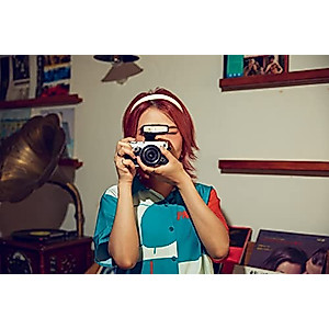 Godox Lux Junior Retro Camera Flash for Canon Sony Nikon Fujifilm Olympus Camera Flash Speedlight Speedlite,GN12 6000K±200K CCT,Auto & Manual Flash 1/1-1/64 Flash Power,for Digital Camera Film Camera