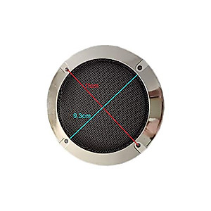 1 Set Square 8ohm 5W Speaker with Silver Speaker net for DIY Arcade Game